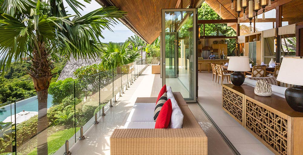 Kalya Residence at Panacea Retreat - Tropical terrace, Bophut Villa ...