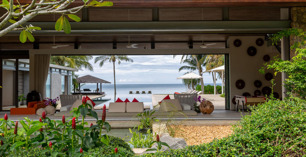 Villa Malee Sai - Spectacular view from the living room, Natai Beach ...